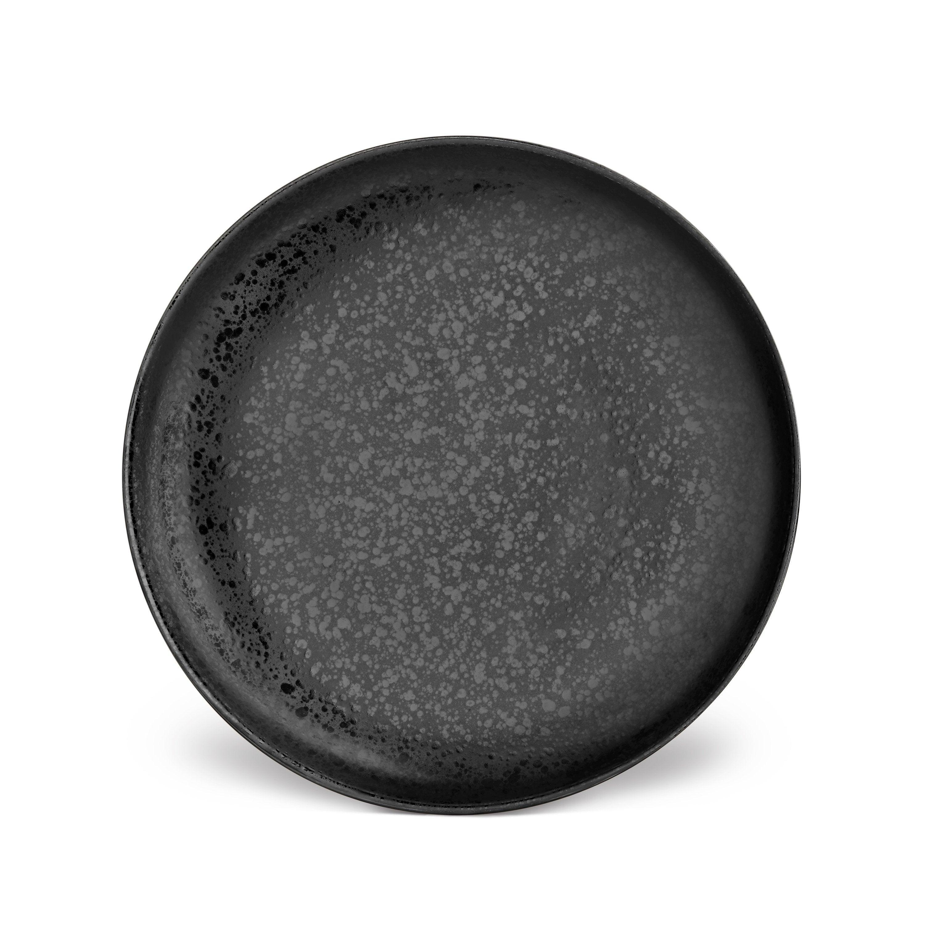 Alchimie Dinner Plate - Black - L'OBJET