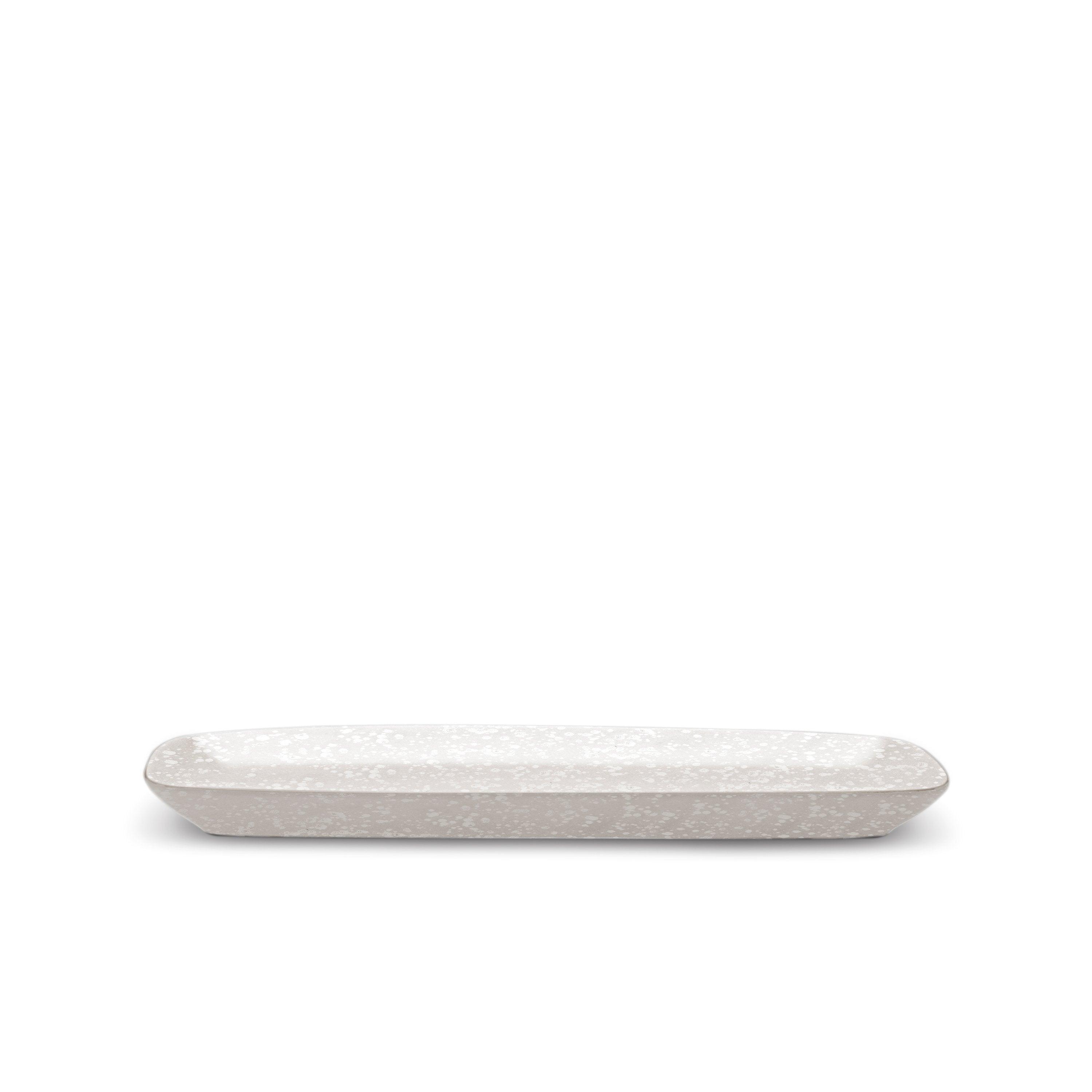 Alchimie Rectangular Platter - Medium - White - L'OBJET