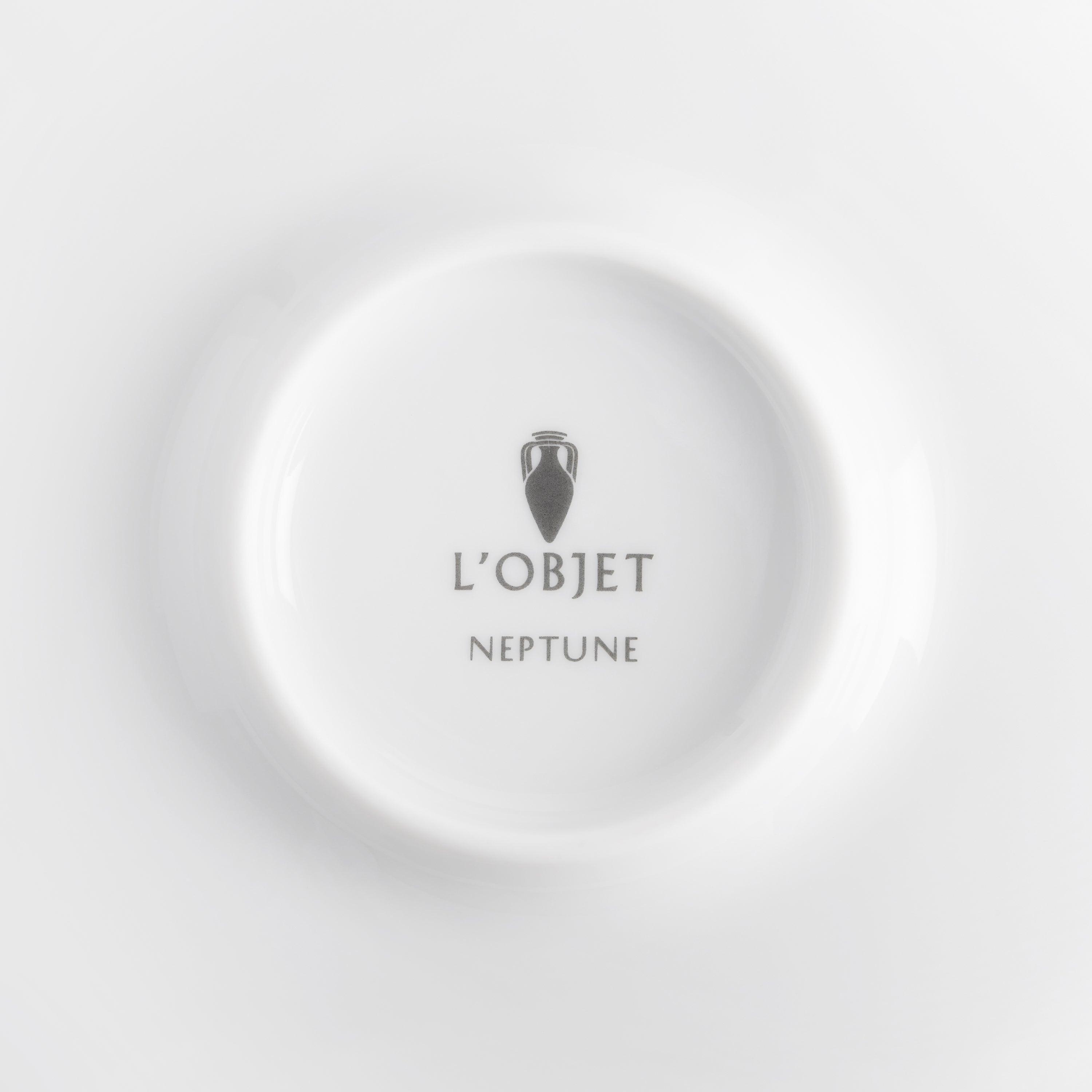 Neptune Espresso Cup + Saucer- Gold