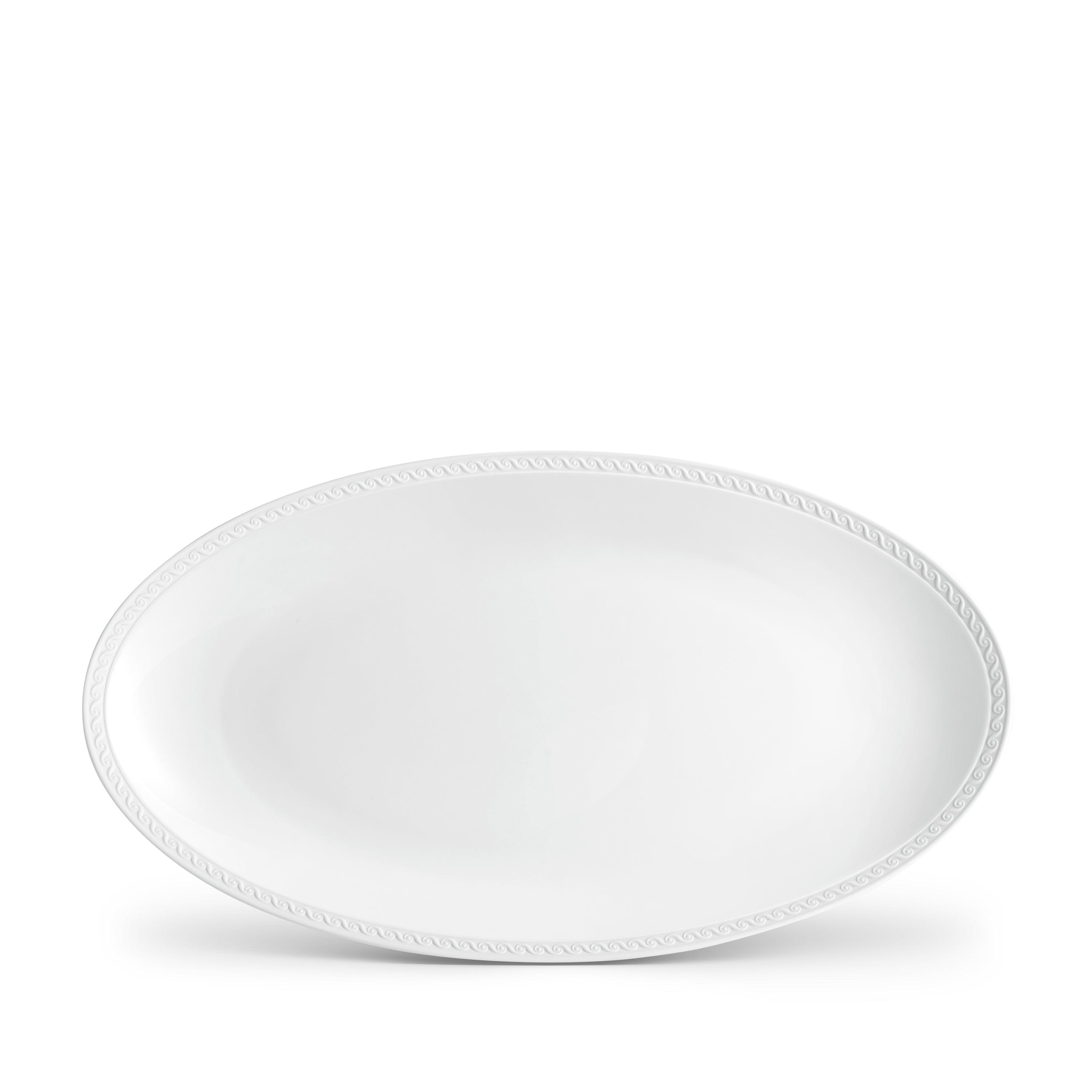 Neptune Oval Platter - Large - White