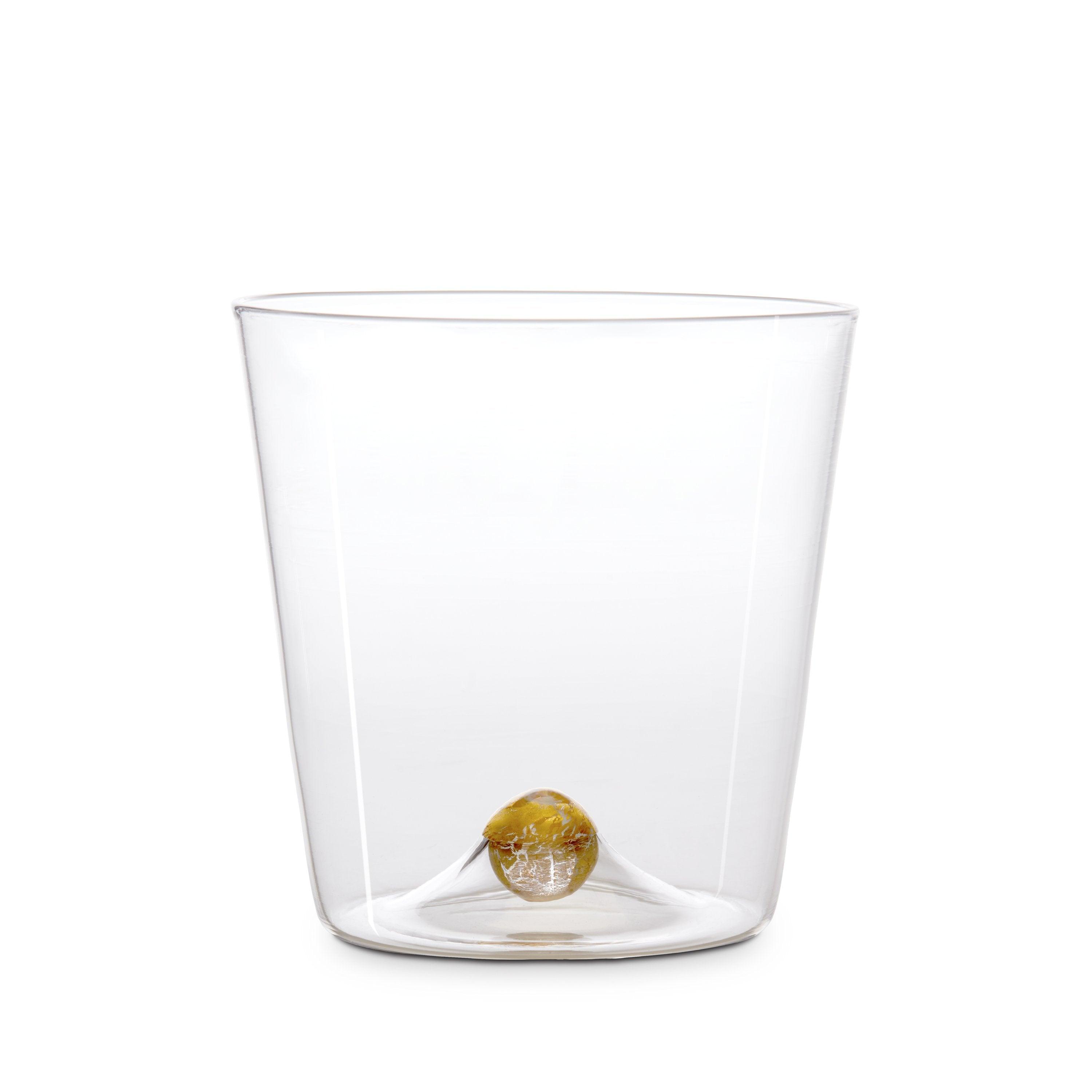 Oro Double Old Fashioned Glass - Gold - L'OBJET
