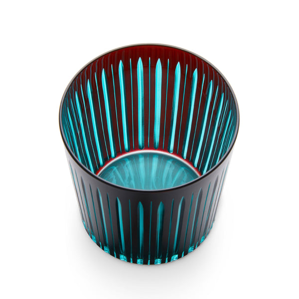 Prism Double Old Fashioned Glasses - Assorted (Set of 4)