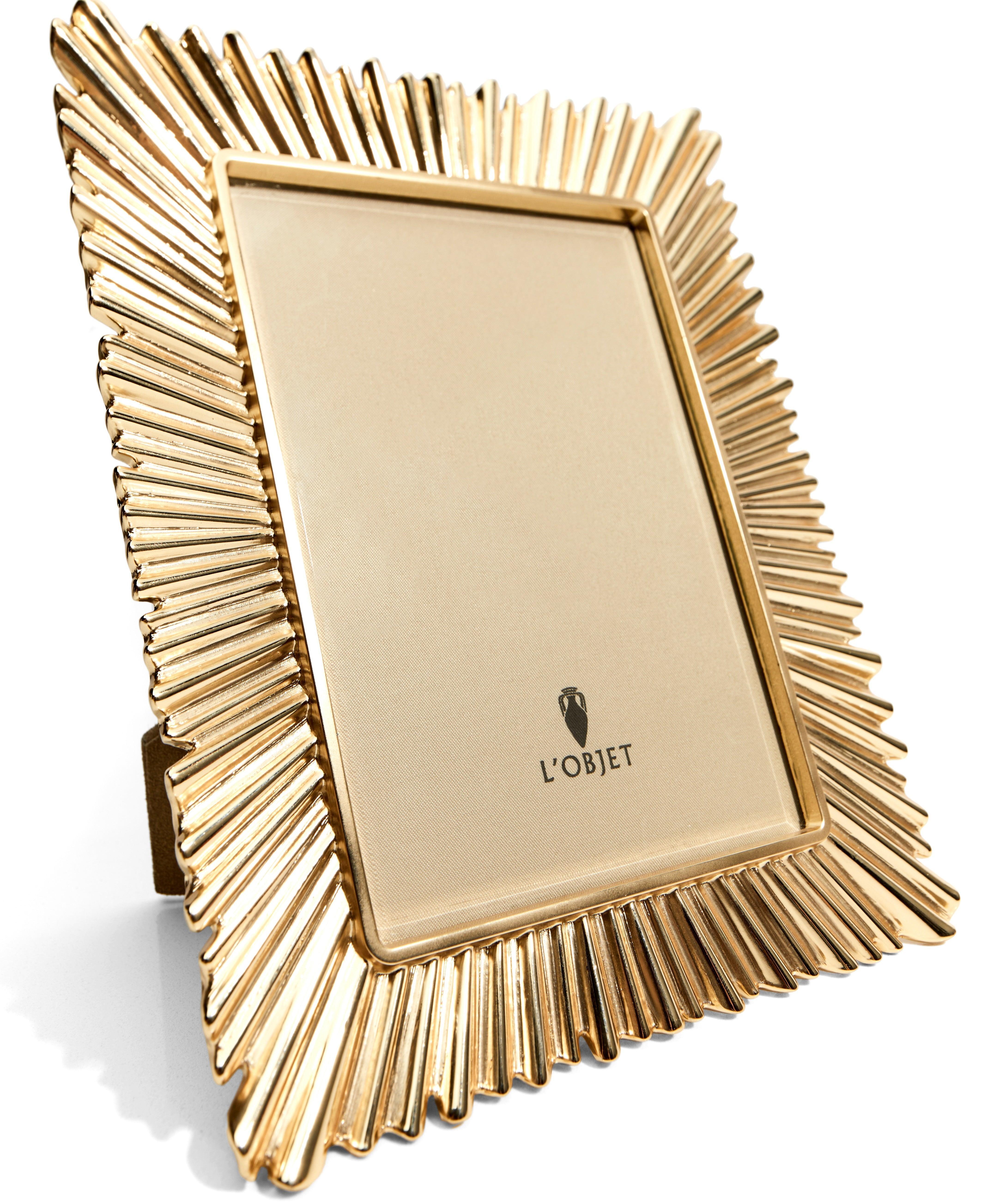 Luxury Handcrafted Picture Frames|Ray Frame - Gold - | L'OBJET