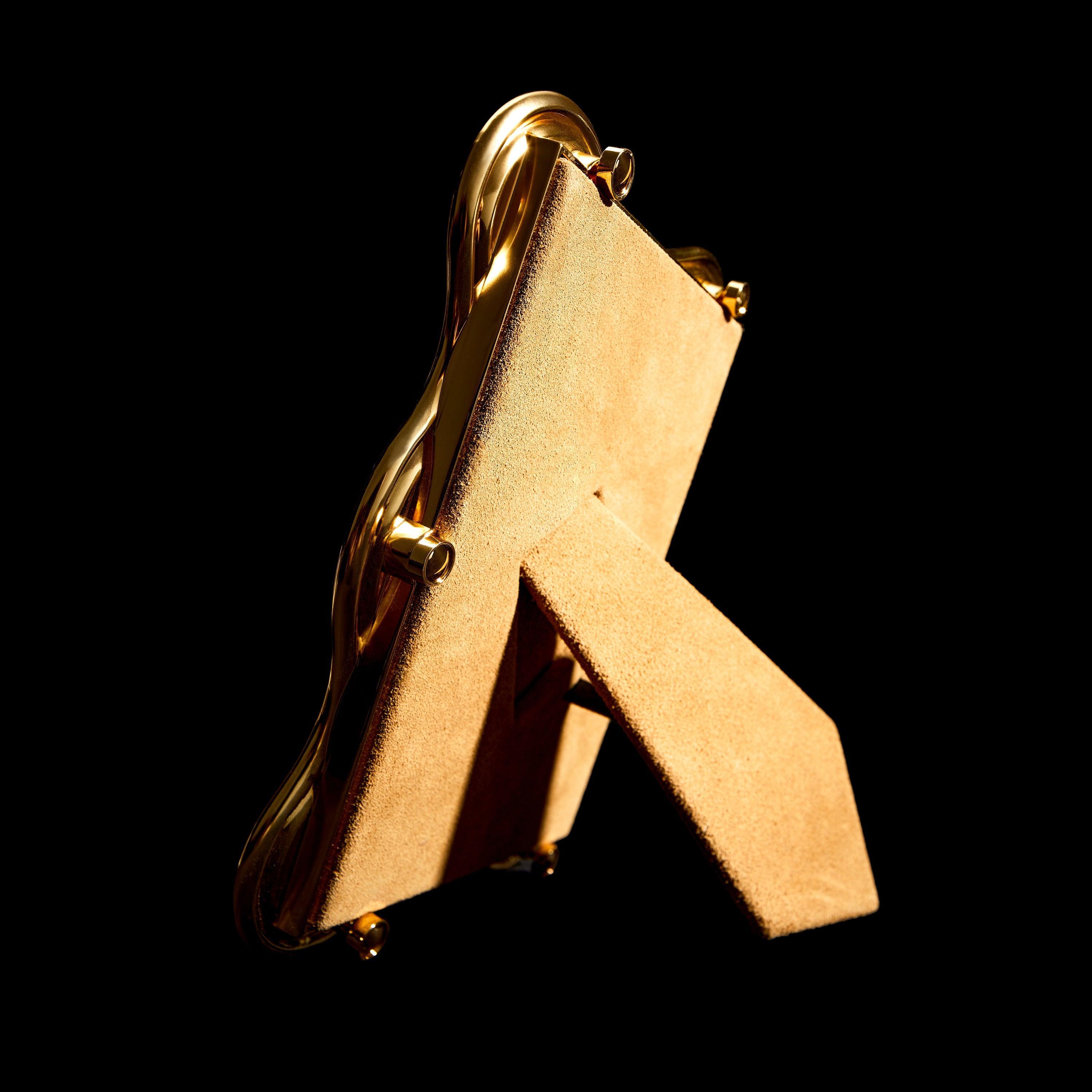 Luxury Picture Frames | Ripple Frame - Gold | L'OBJET