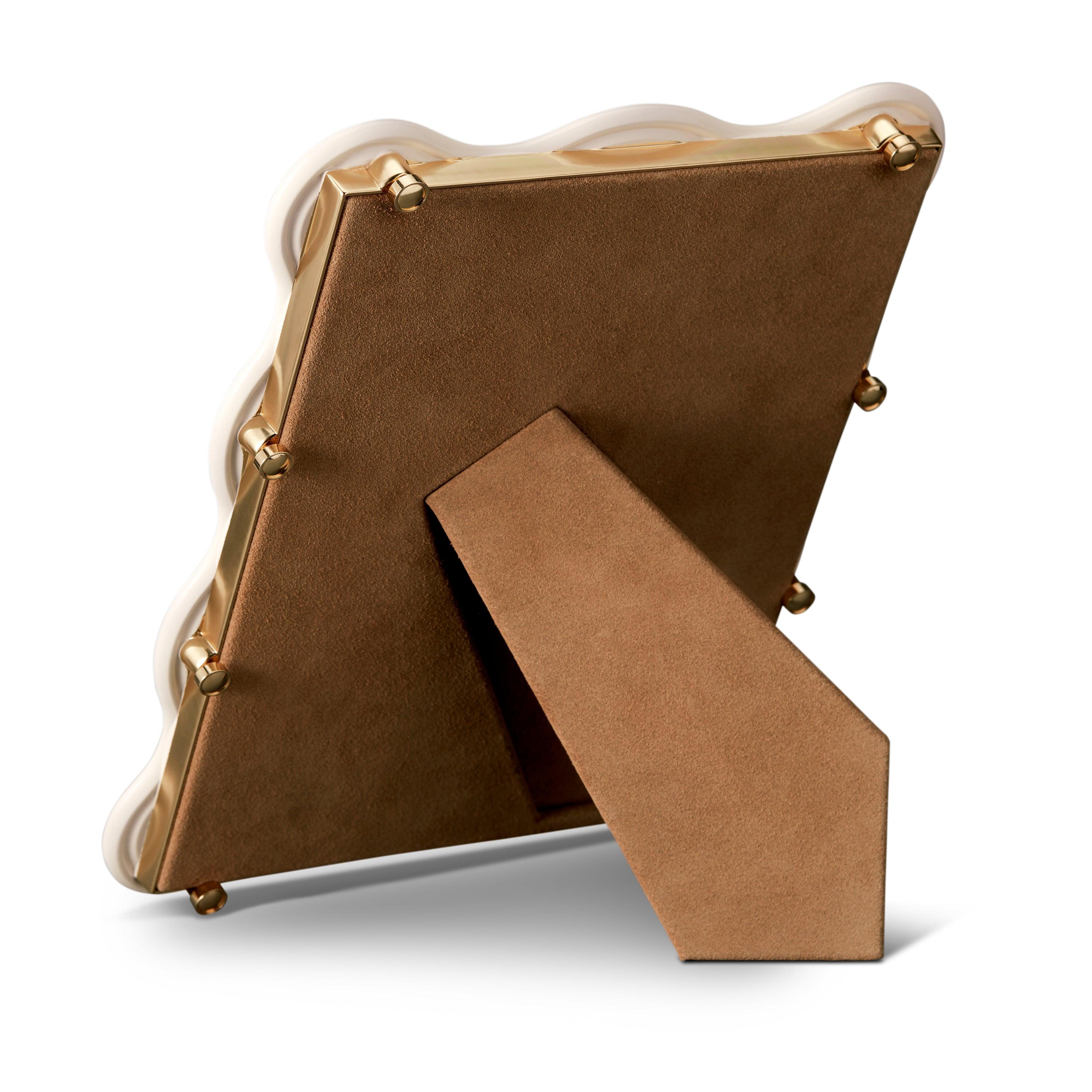 Ripple Frame - White Enamel - 8x10